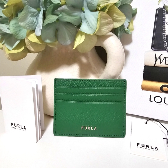 Furla | Accessories | Nwt Furla Classic Leather Card Holder | Poshmark